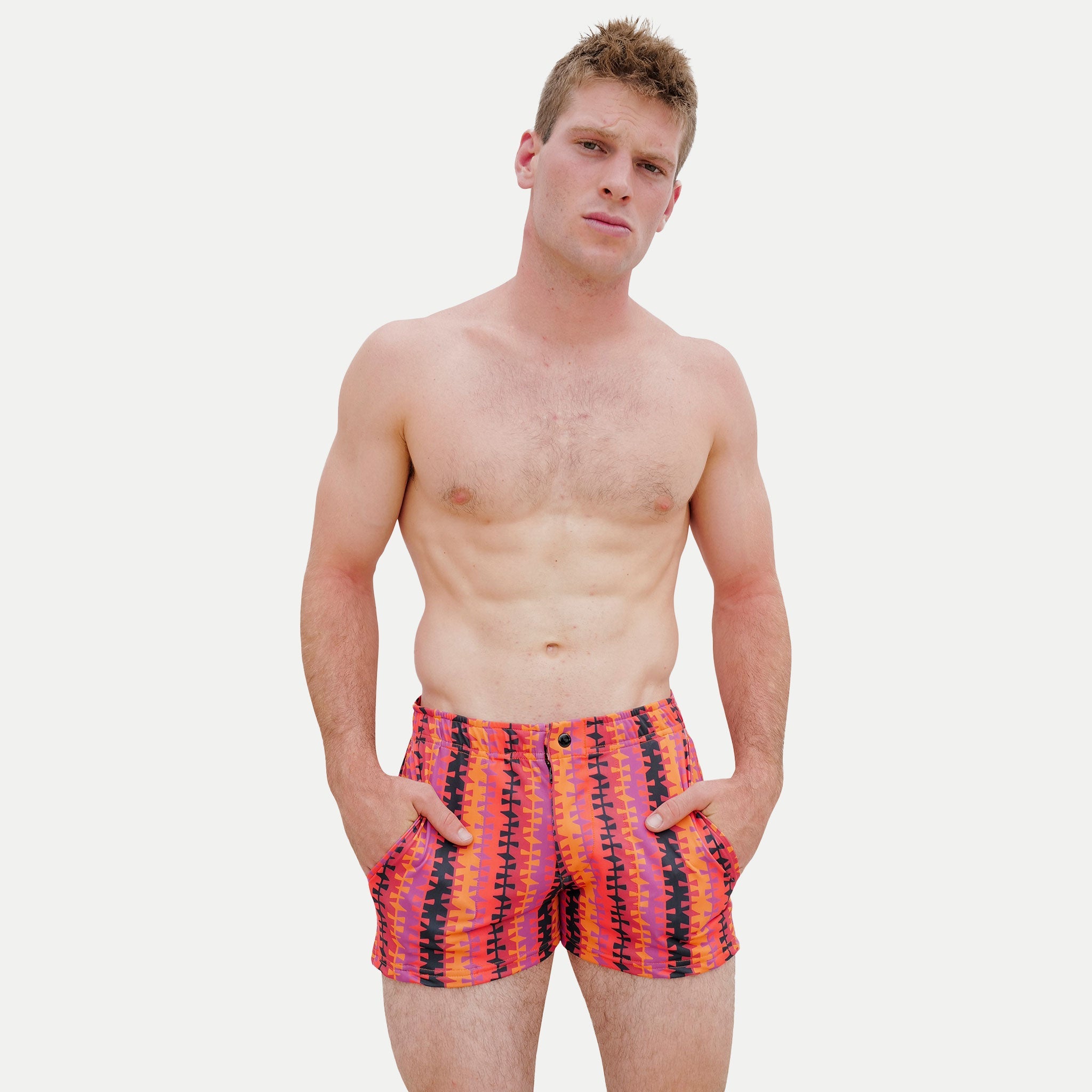 Destination PSP: Men's Mod Swim Shorts - Conga - Shorter Length