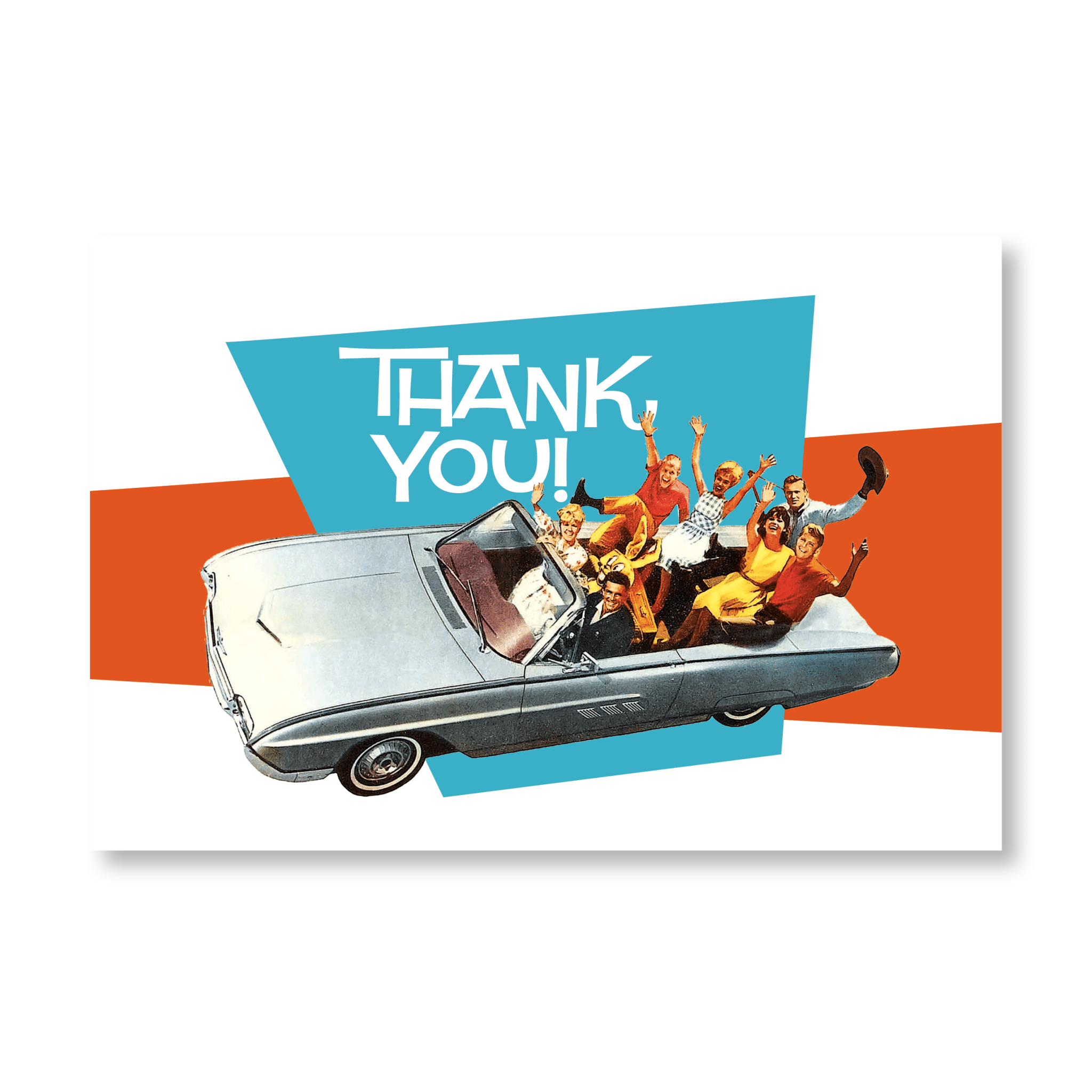 Thank You Notecards - Thank you Card - Weekend Car – Destination PSP