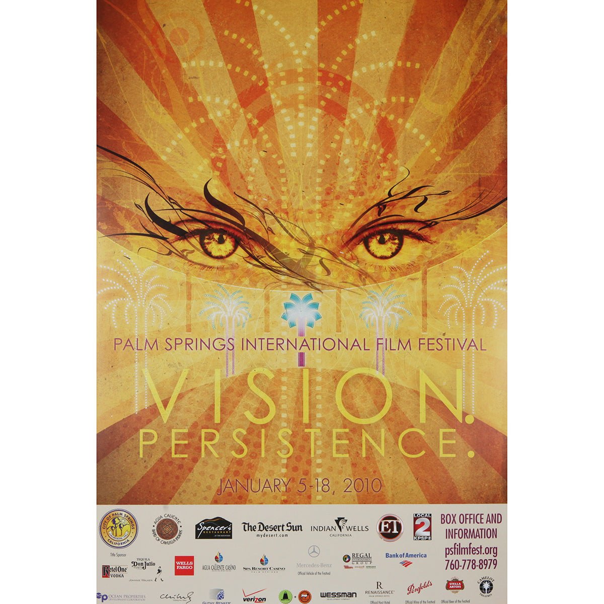 2010 Palm Springs International Film Festival Poster – Destination PSP