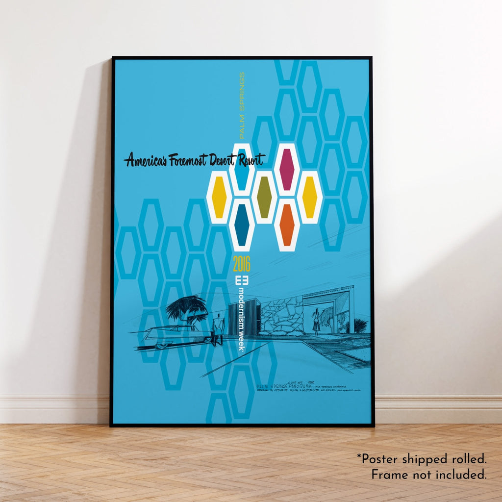 2016 Modernism Week Commermorative Poster – Destination PSP