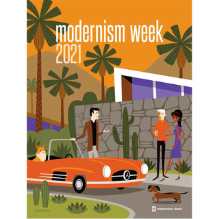 2021 Modernism Week Palm Springs Poster: Exclusive Art by Shag ...