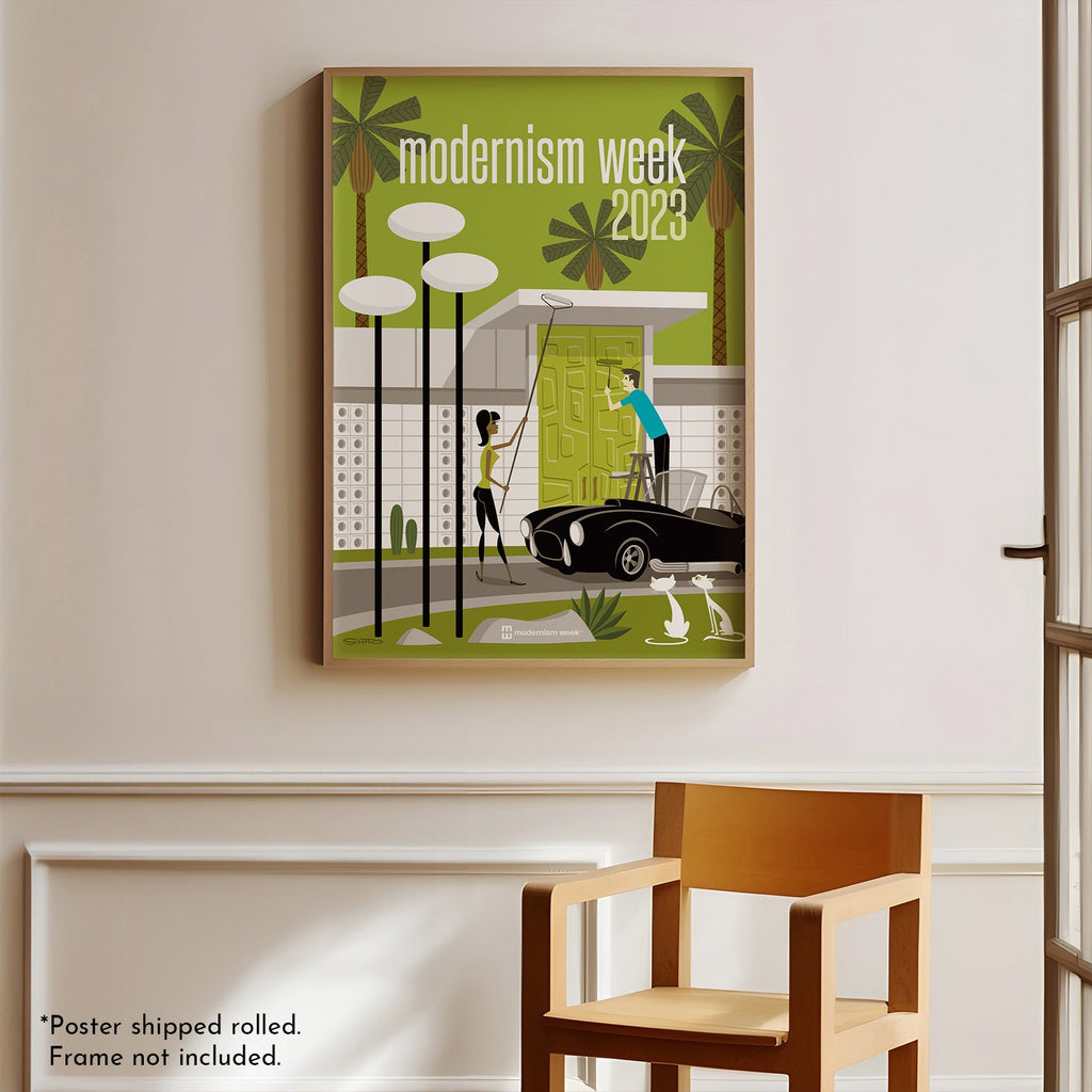 2023 Modernism Week Palm Springs Poster by Shag – Destination PSP