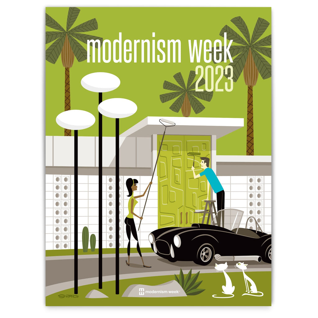 2023 Modernism Week Palm Springs Poster by Shag – Destination PSP