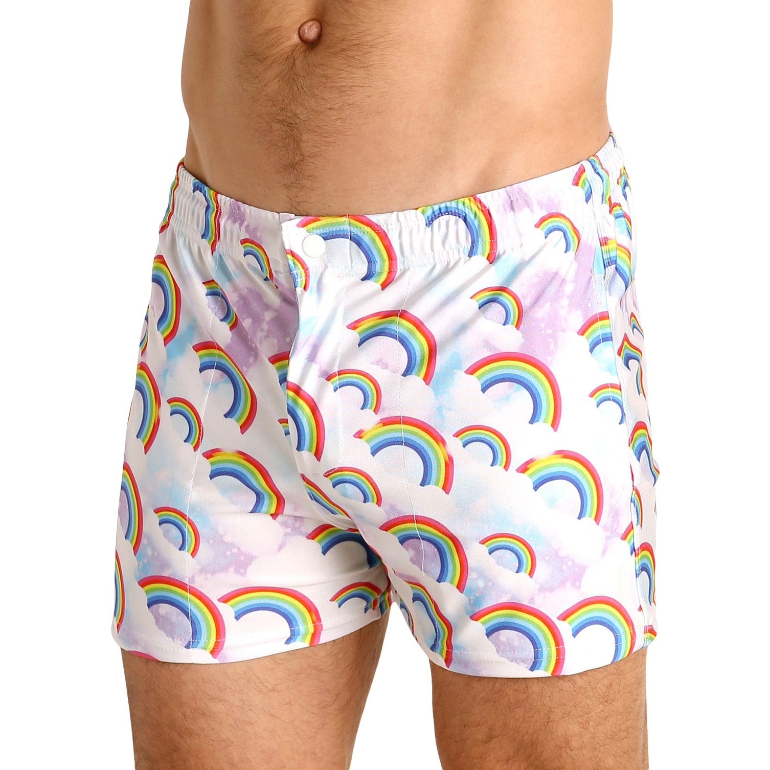 LASC Malibu Swim Shorts - Rainbow Cloud – Destination PSP